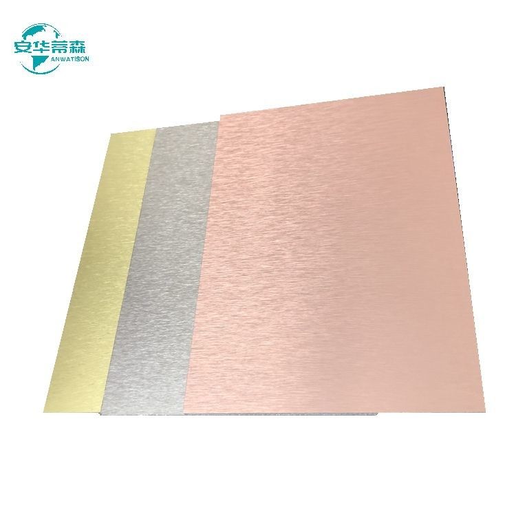 ISO9001 Brushed ACP Aluminium Cladding Board Aluminum Composite Panel ...